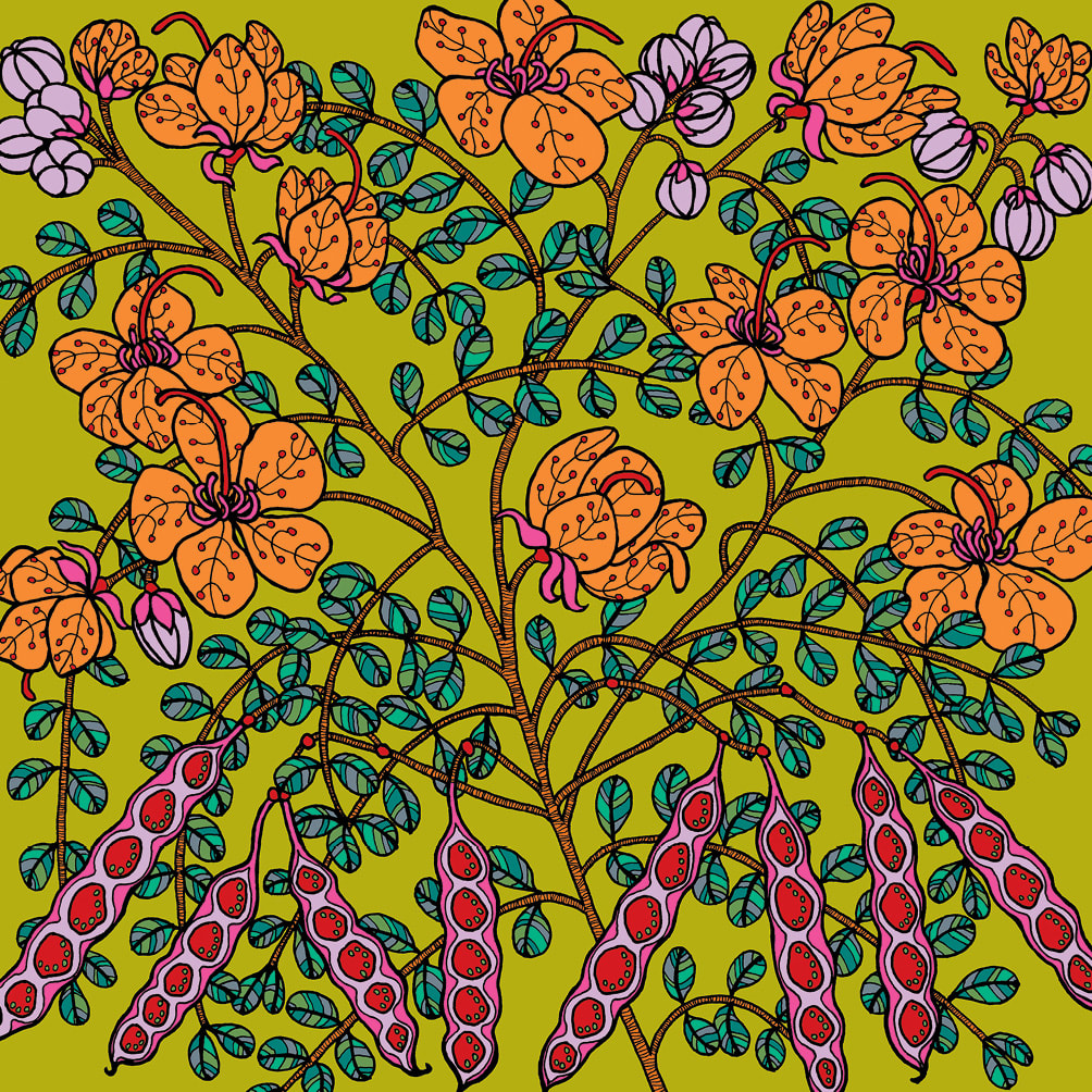 Yellow Cassia Mini Gift Card